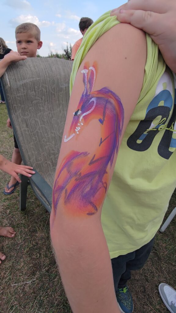 @WaterPark BBQ 2023 – Infinity Face Painting and Art Studio